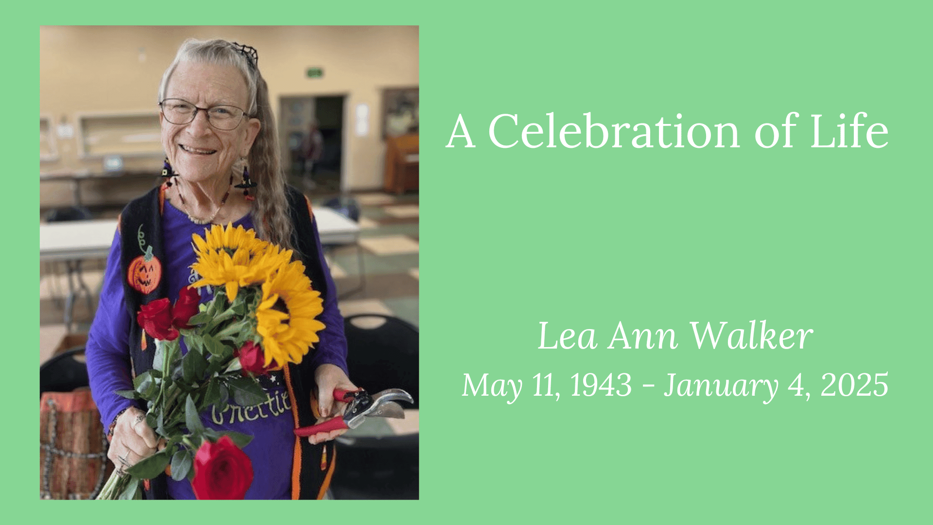 Lea Ann Walker Celebration of Life - Pacific Beach United Methodist Church